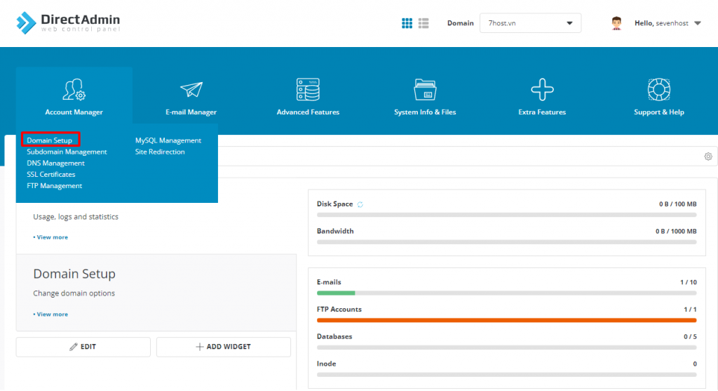 Hướng Dẫn Tùy Chỉnh PHP Version Trên DirectAdmin - Công Ty TNHH 7Host ...